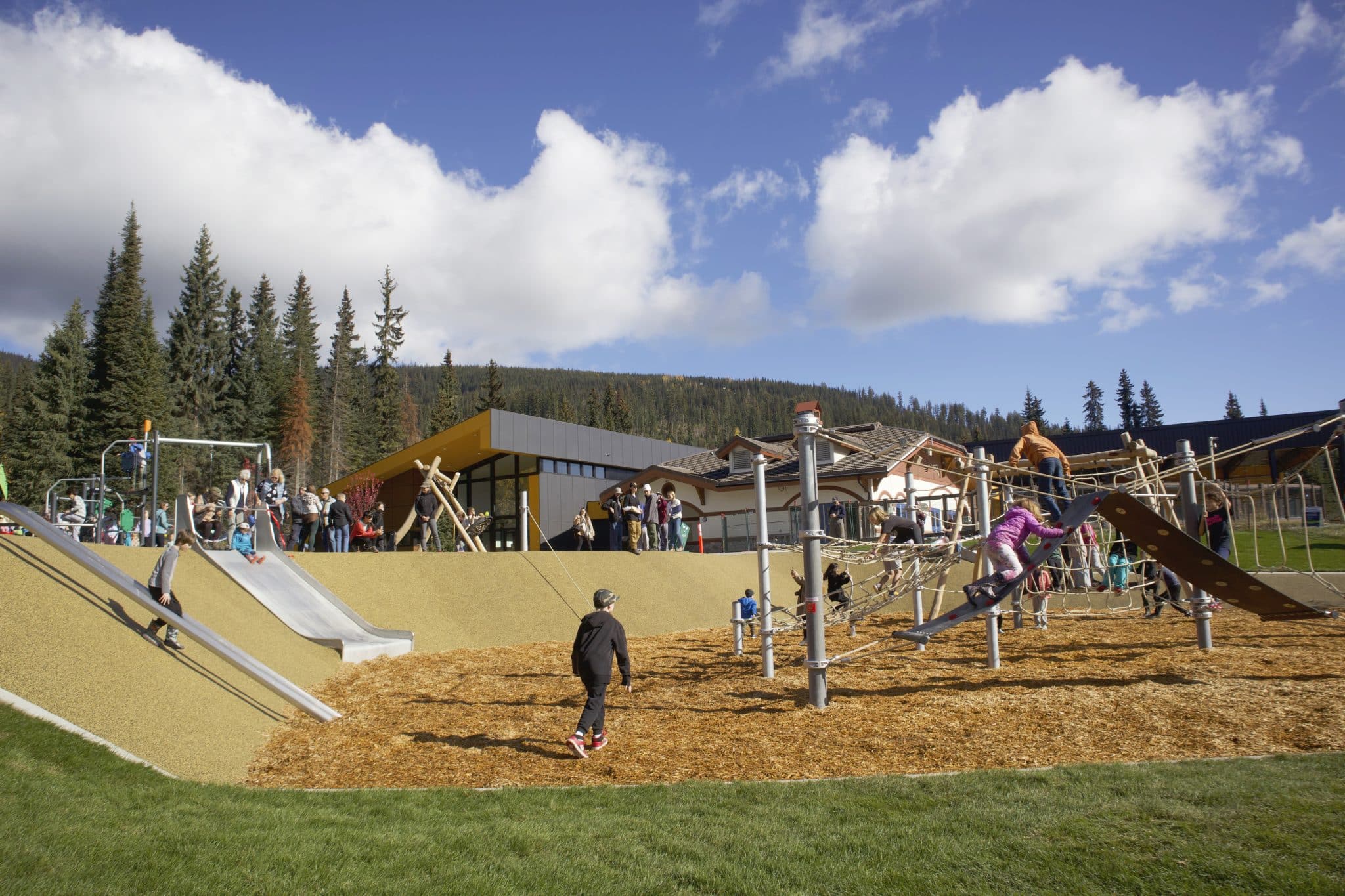 Sun Peaks Playground and Plaza officially open