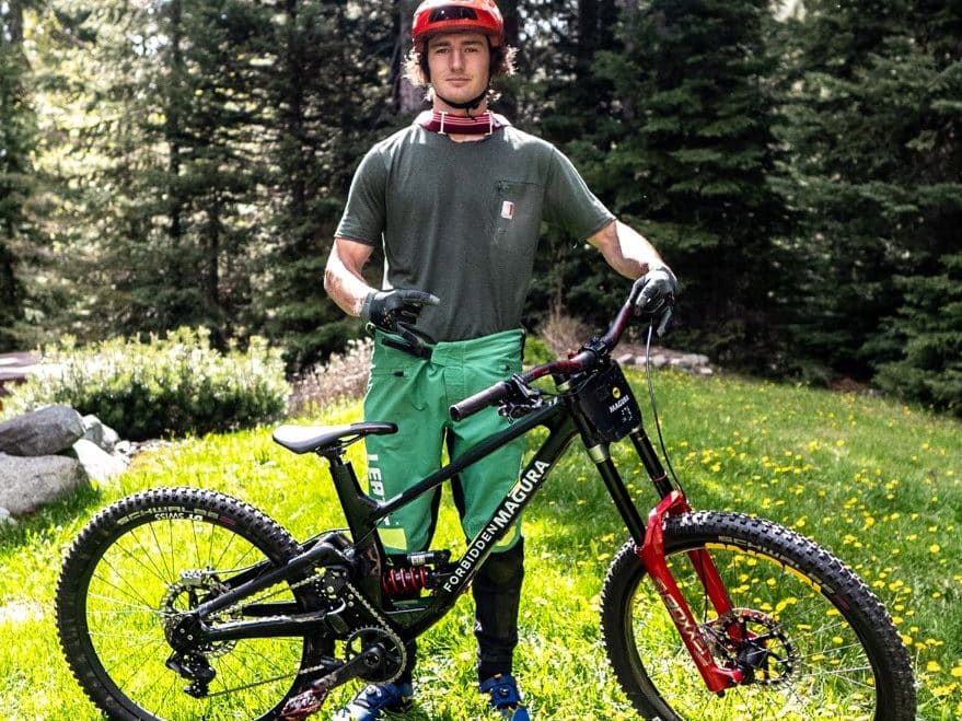 Local mountain biker Brock Hawes faces challenges for the 2024 bike season